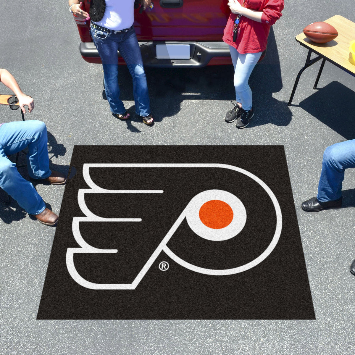 FANMATS Tailgater Mat | Team Logo Tailgate Rug | Graphic Image Mats