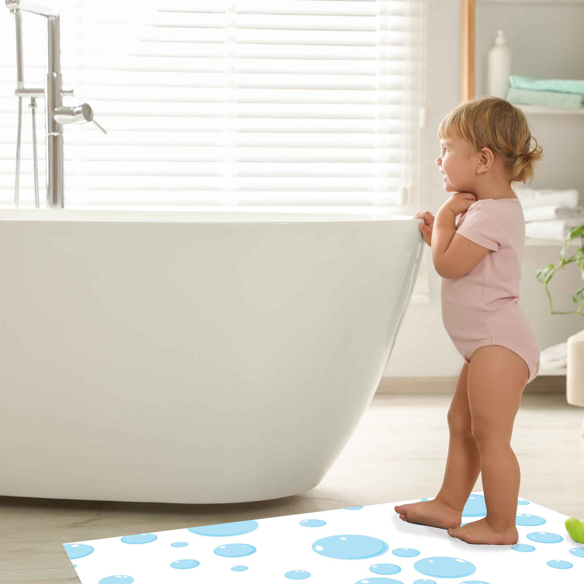 Bubbles Vinyl Mat | Graphic Image Mats