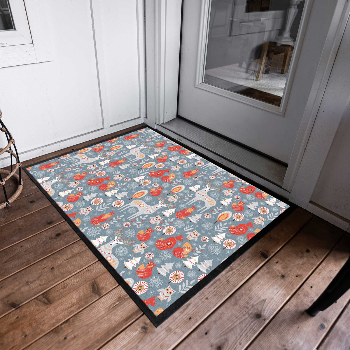 Folklore Animals Berber Impressions Mat | Graphic Image Mats