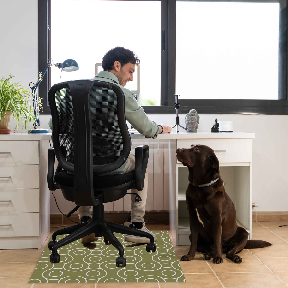 Geometric Vinyl Mat | Graphic Image Mats